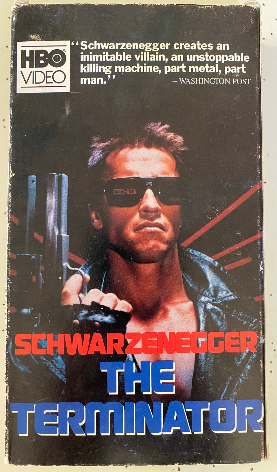 The Terminator VHS HBO Video - Etsy