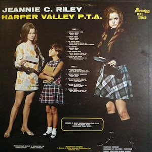 Jeannie C. Riley Harper Valley PTA LP - Etsy
