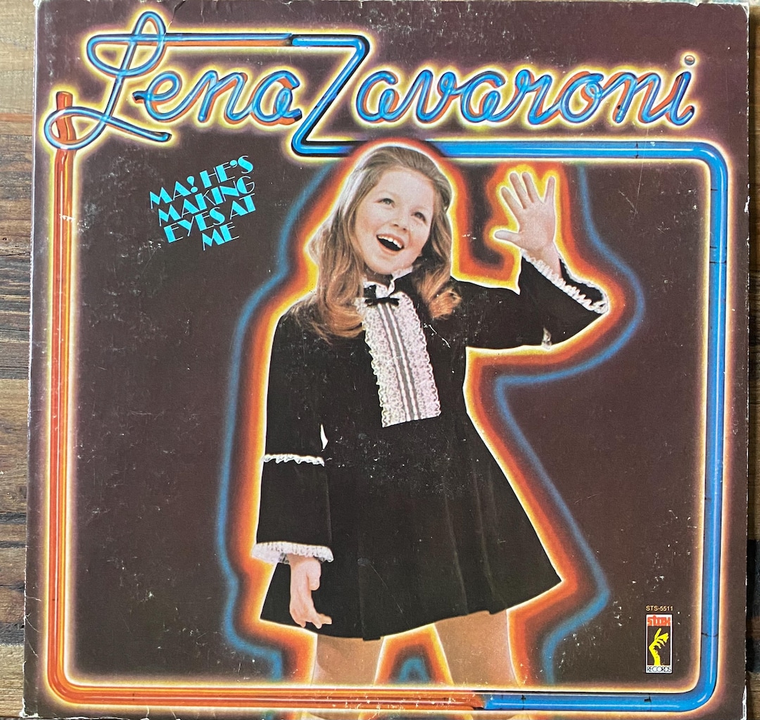 Lena Zavaroni Ma He S Making Eyes At Me Lp Vg Vg Etsy