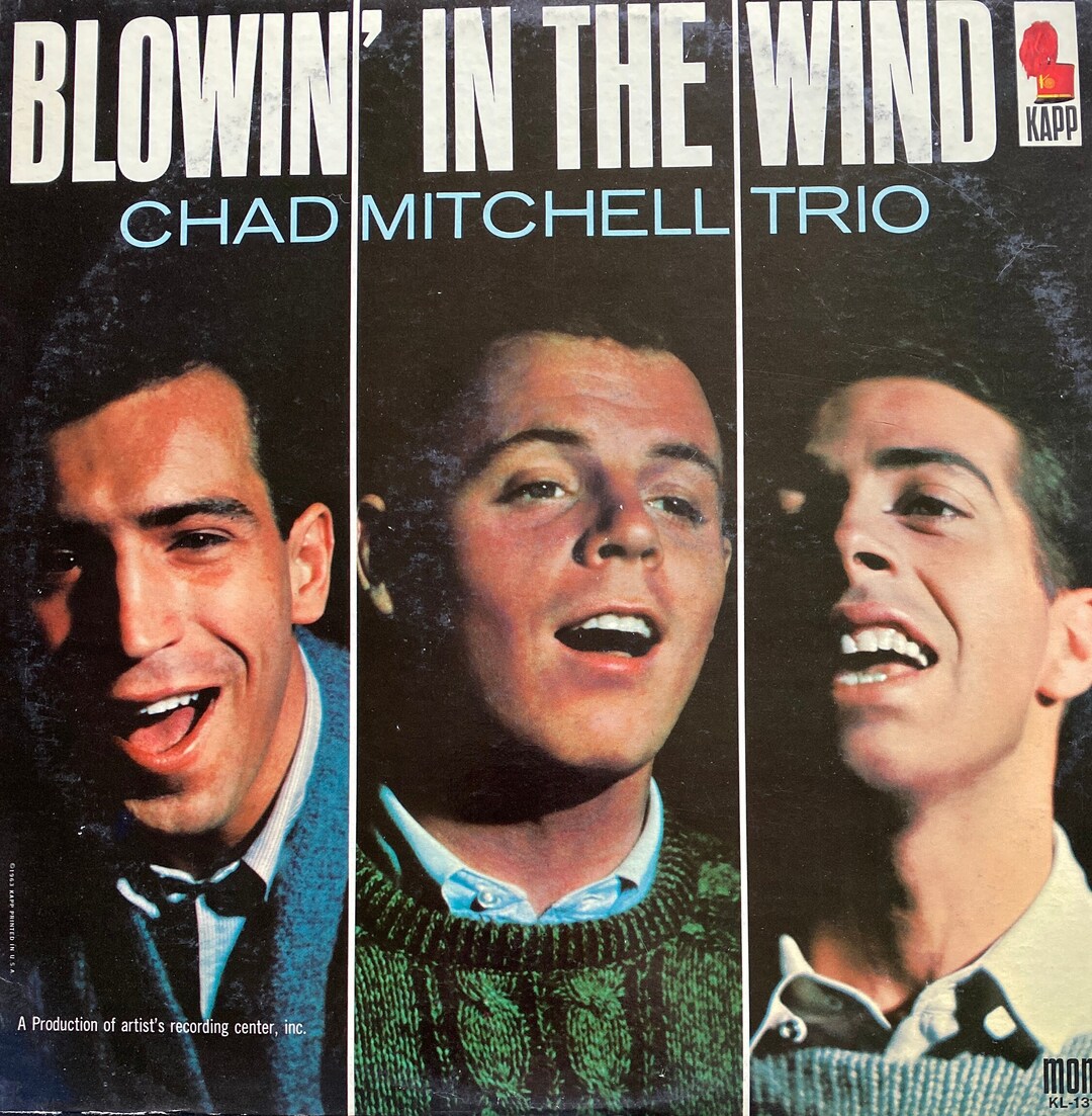 Chad Mitchell Trio Blowin’ in the Wind LP - Etsy