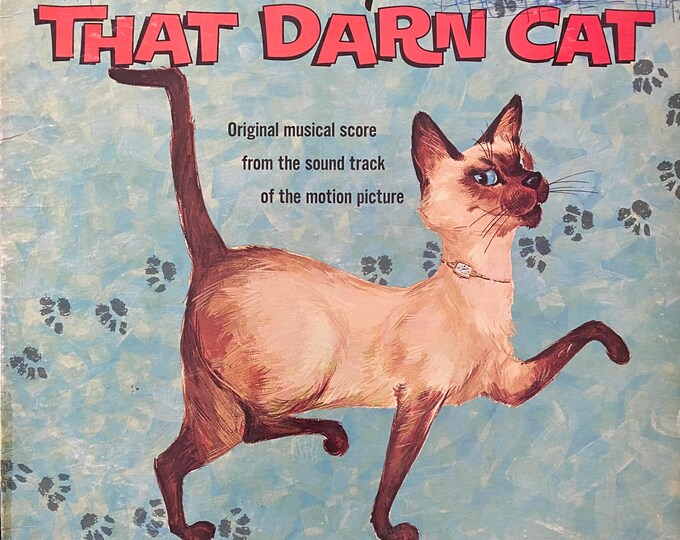 Walt Disney’s That Darn Cat LP - Etsy