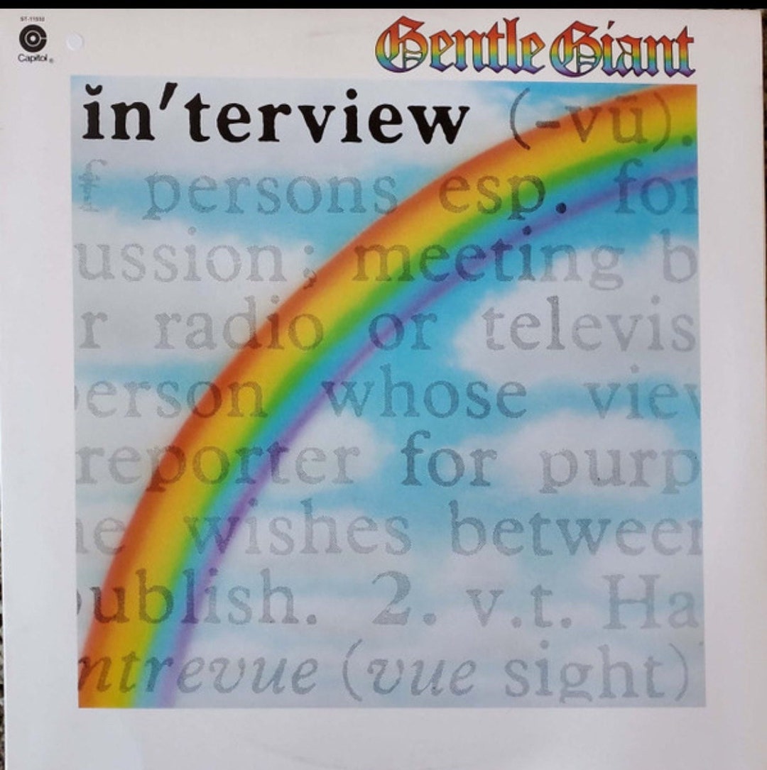 Gentle Giant Interview LP - Etsy Gentle Giant Interview LP - Etsy
