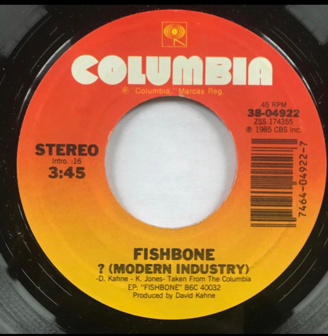 Fishbone 45 Vinyl - Etsy