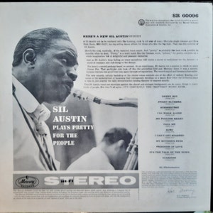 Sil Austin Plays Pretty for the People LP - Etsy