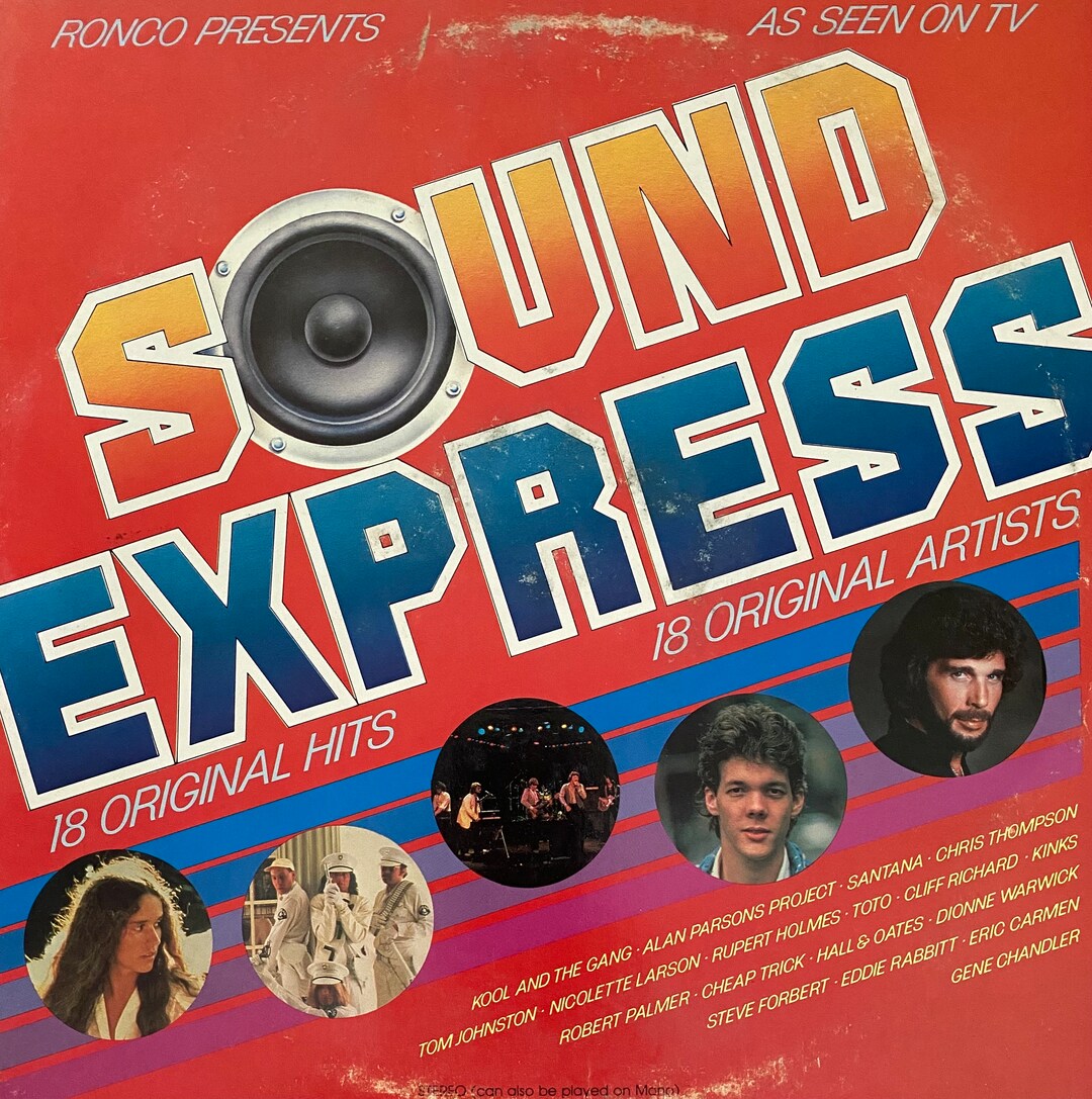 Ronco Sound Express LP Rupert Holmes, the Kinks, Hall & Oates - Etsy