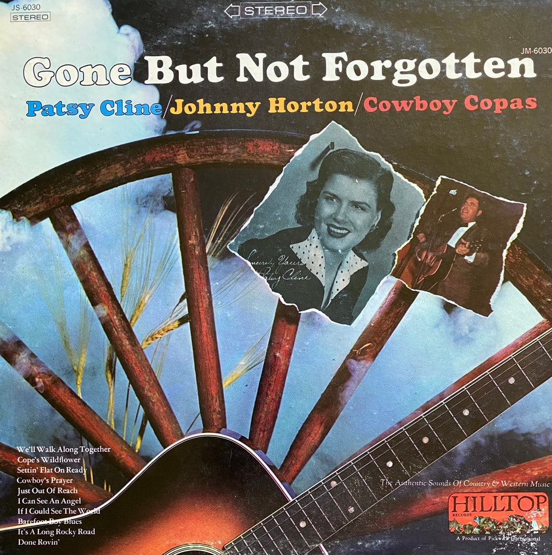 Patsy Cline/johnny Horton Gone but Not Forgotten LP - Etsy