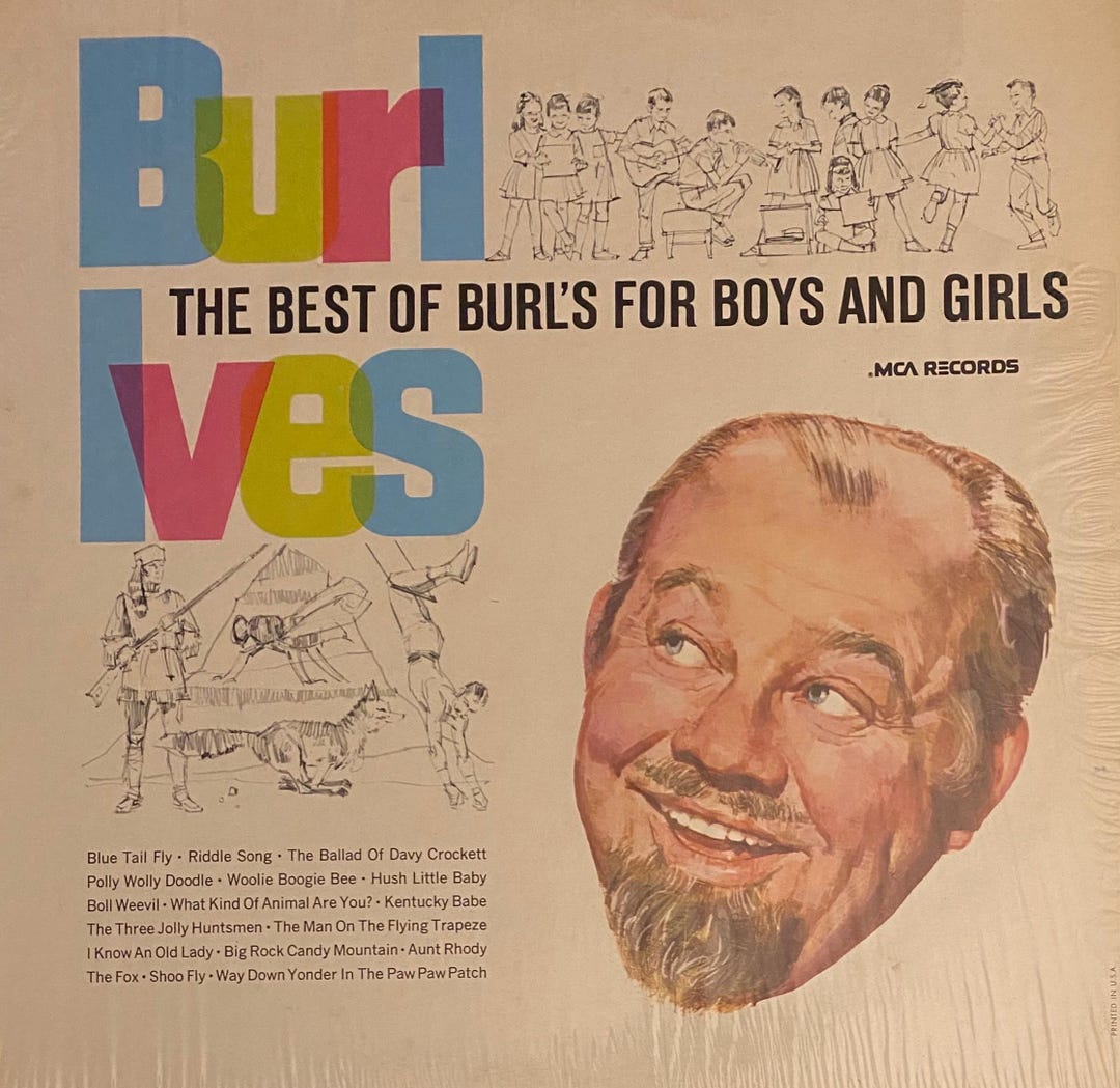 Burl Ives the Best of Burls for Boys and Girls LP - Etsy