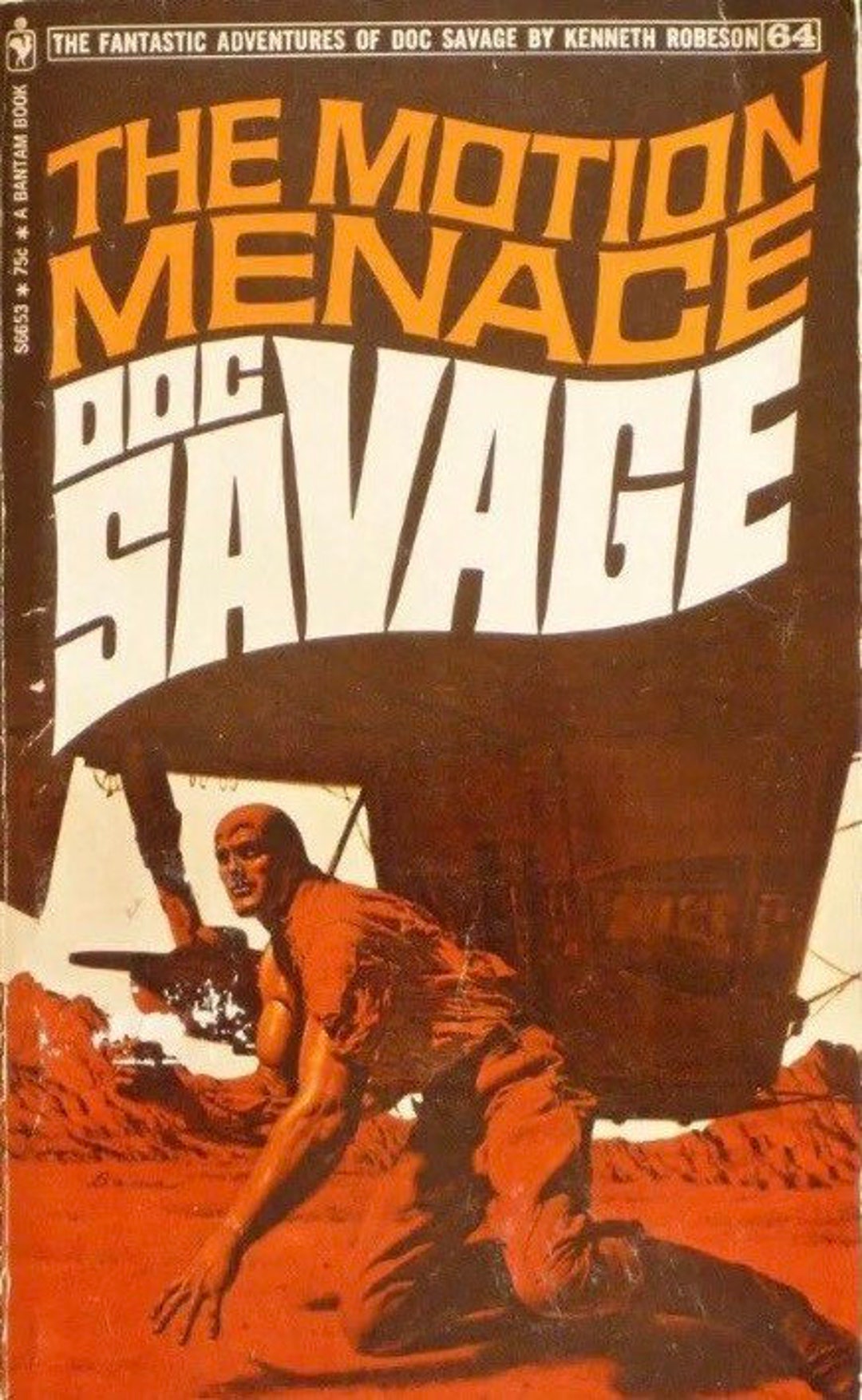 Doc Savage 64 the Motion Menace Vintage Paperback - Etsy