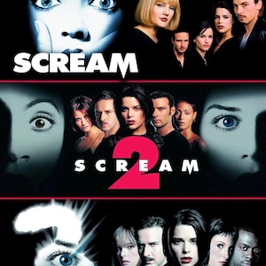 Scream 1, 2, 3 DVD Set - Etsy