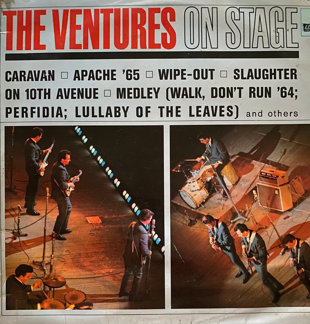 The Ventures on Stage LP - Etsy