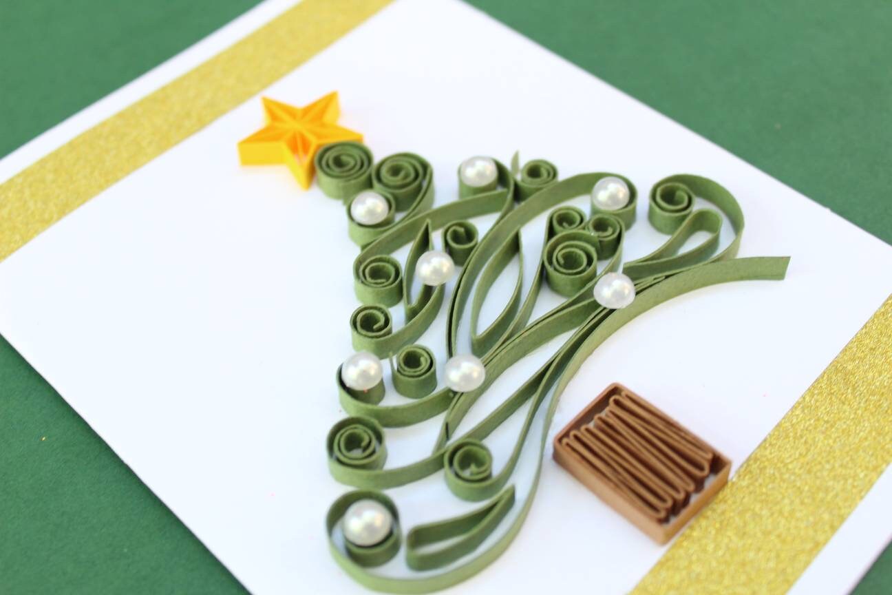 Christmas Greeting Card Christmas Tree Holiday Card - Etsy Canada