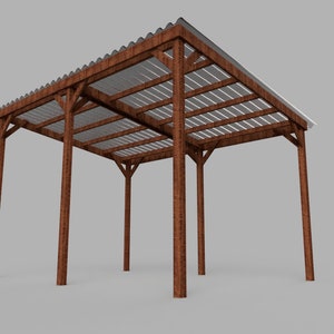 DIY Patio Cover Plans - Etsy