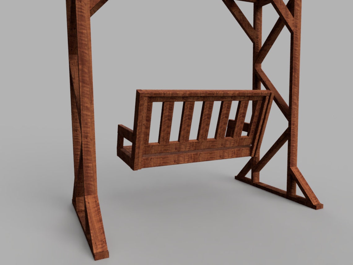 DIY 2x4 Bench Swing and Frame Plans | Etsy