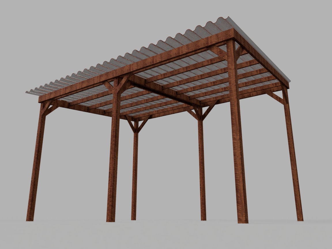 DIY Patio Cover Plans - Etsy Canada