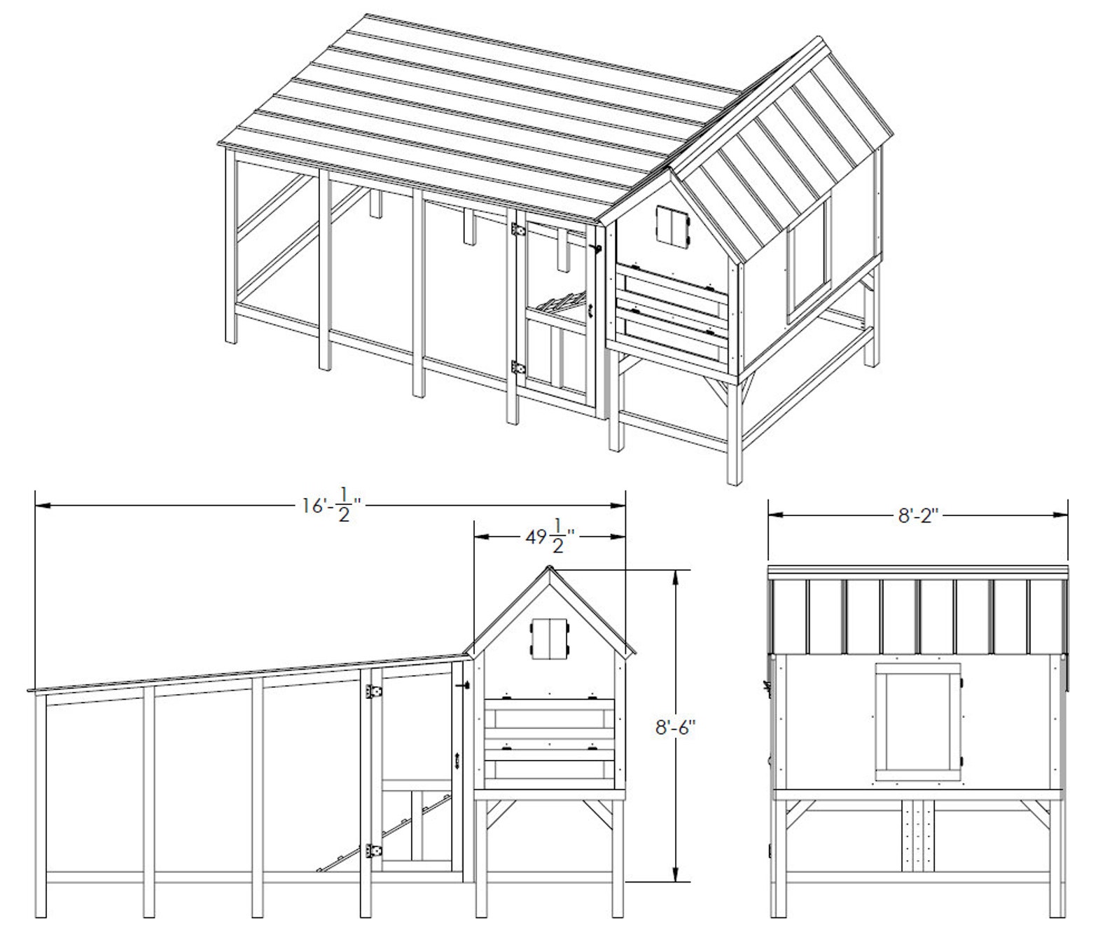 DIY Chicken Coop Plans | Etsy