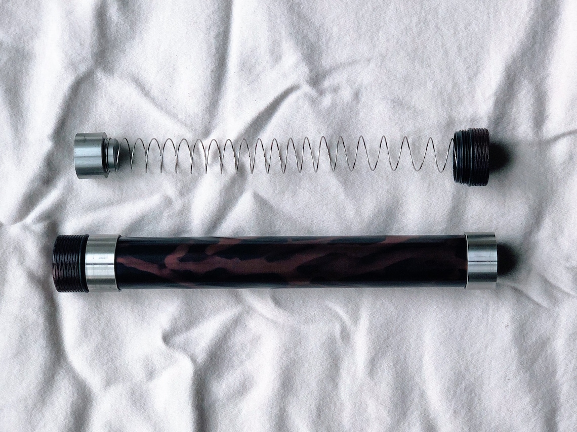 Cigar Tube & Snuffer, Spring Loaded, High-grade Aluminum Case - Etsy