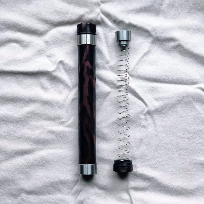 Cigar Tube & Snuffer With a Tortoise Finish | High Grade Aluminum Cigar ...