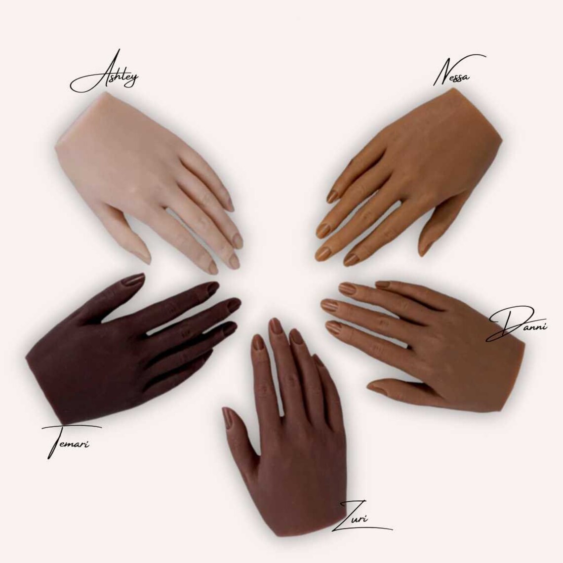 RDN SET Silicone Practice Hand - Etsy