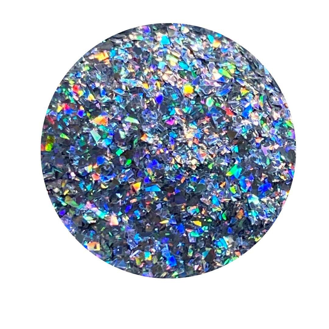 Silver Holo Flakes - Etsy