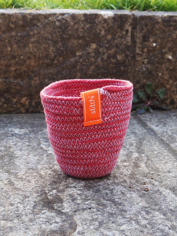 Very Small Cotton plant pot wild rose | Etsy