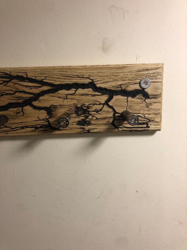 Lichtenberg Shotgun Cartridge Coat Hook Rail - Etsy UK