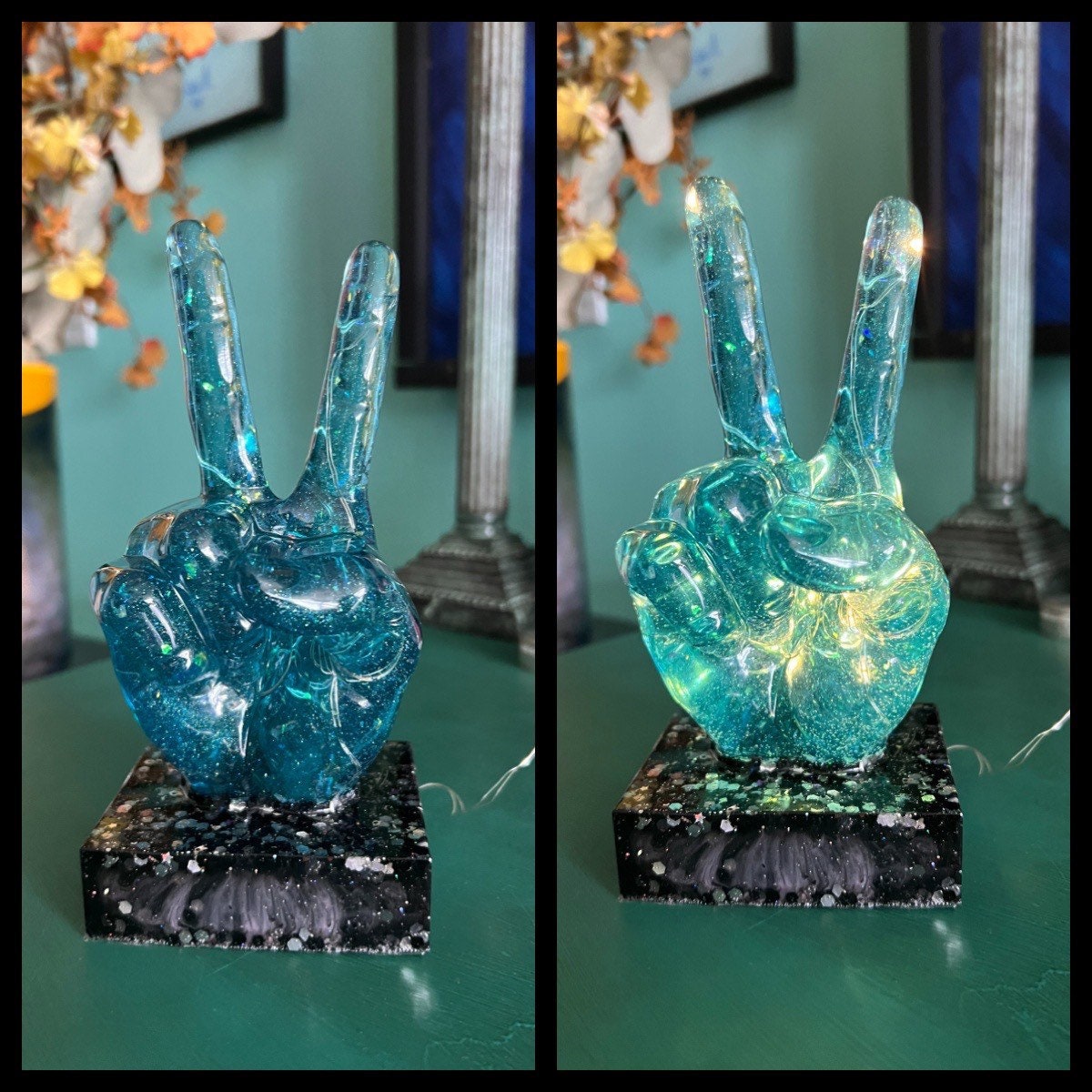 Peace Sign Accent Light - Etsy