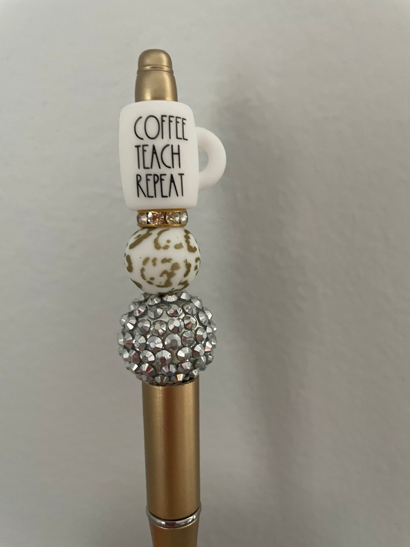Coffee Teach Repeat Beadable Pen Mini Mugs - Etsy