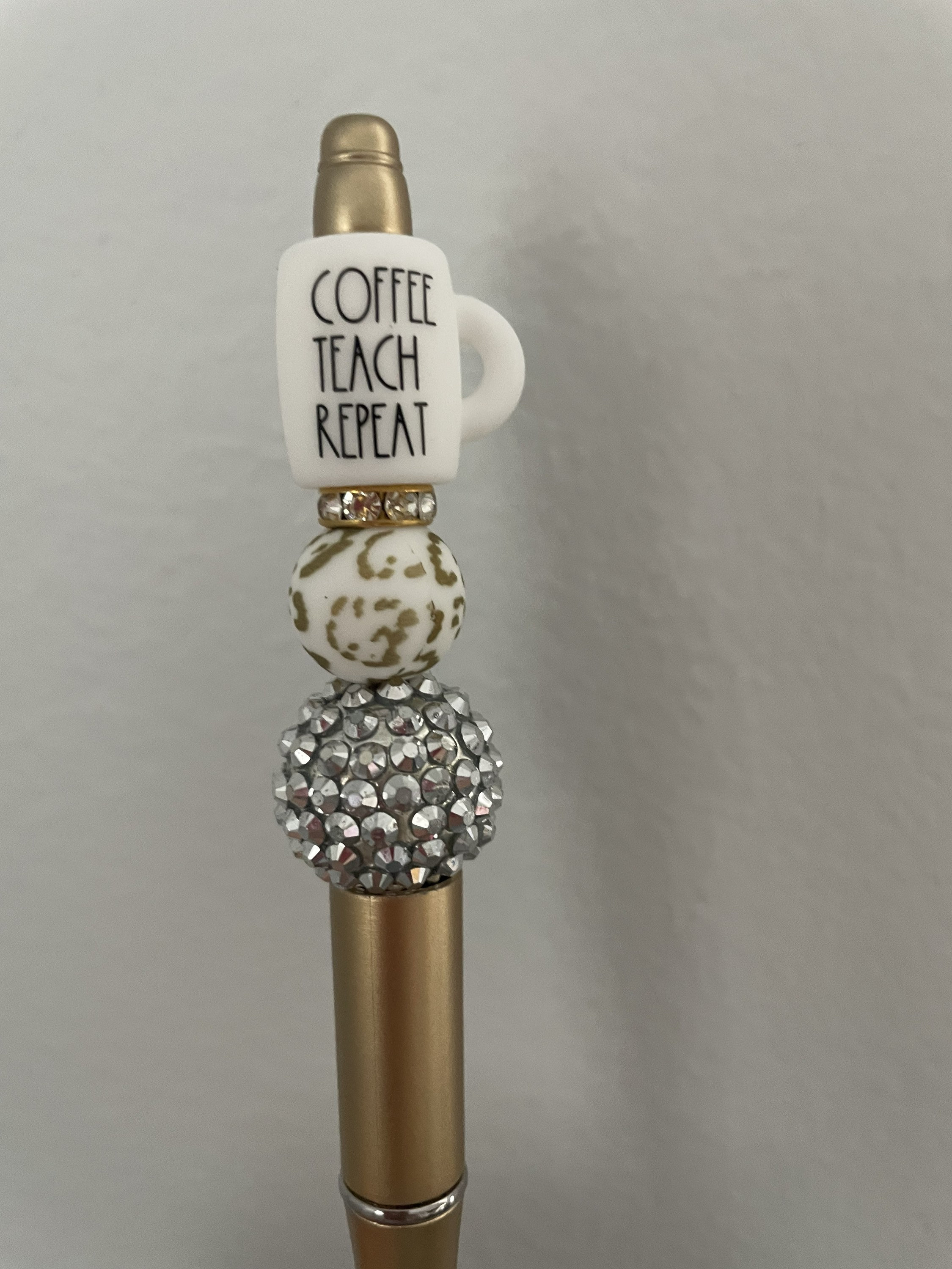 Coffee Teach Repeat Beadable Pen Mini Mugs - Etsy