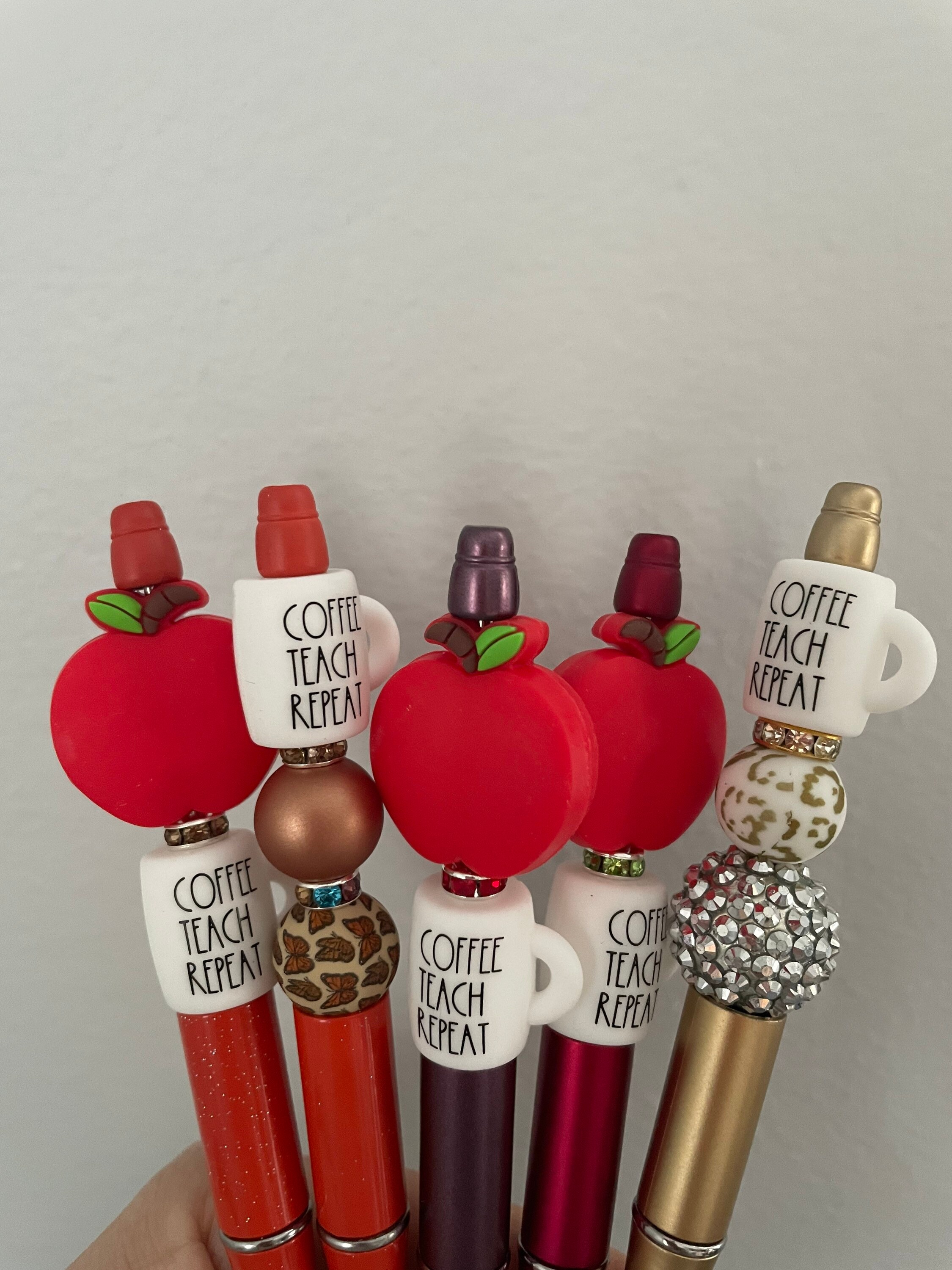 Coffee Teach Repeat Beadable Pen Mini Mugs - Etsy