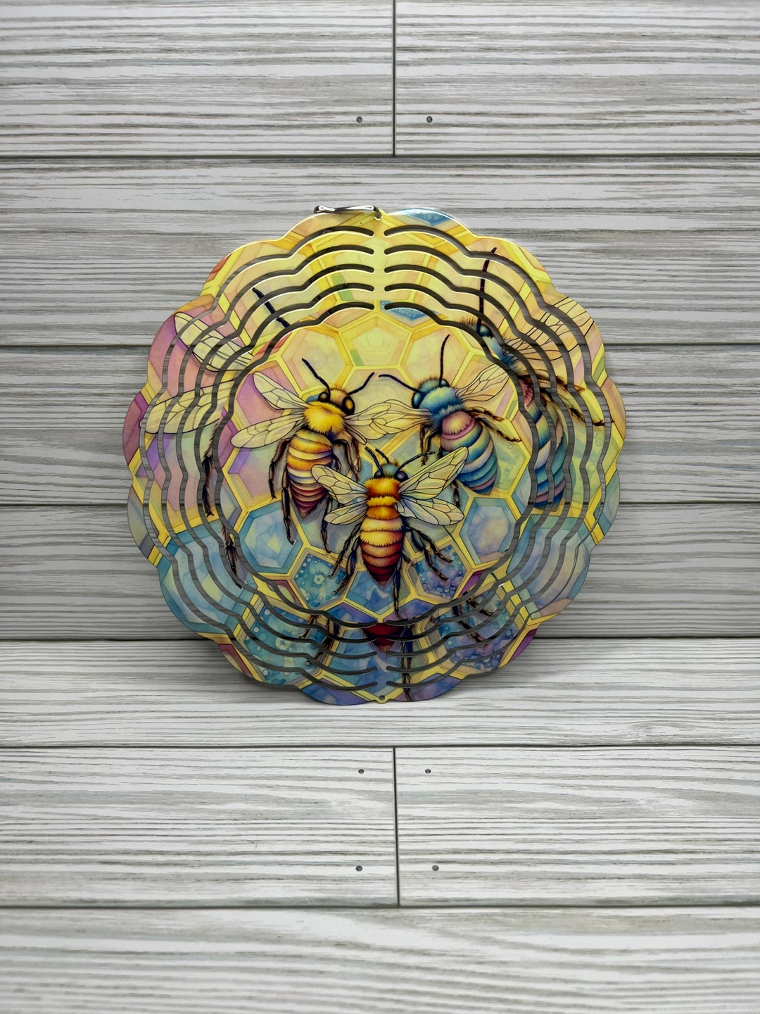 Bee Windspinner - Etsy