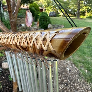 Bamboo Woven Wind Chime Hand - Etsy
