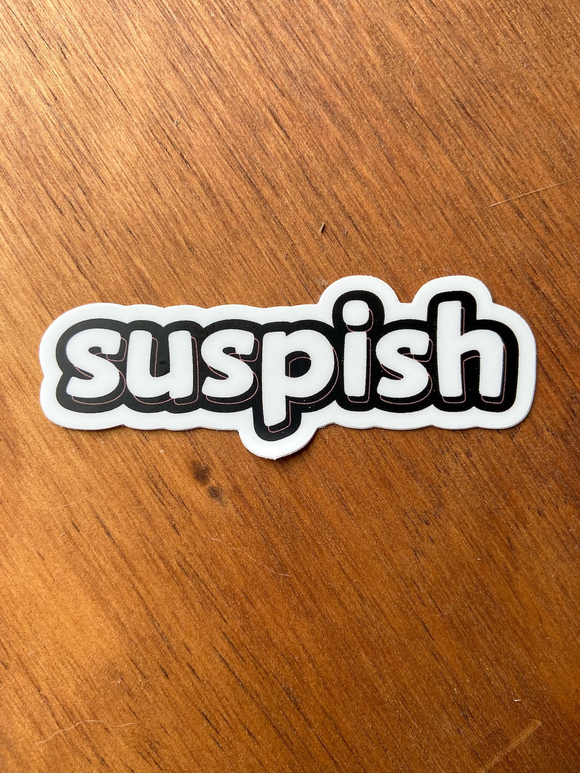Bailey Sarian Suspish Sticker - Etsy UK