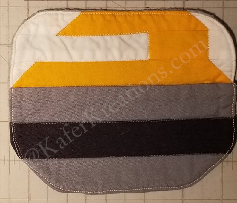 Curling Stone Coaster/mugrug - Etsy