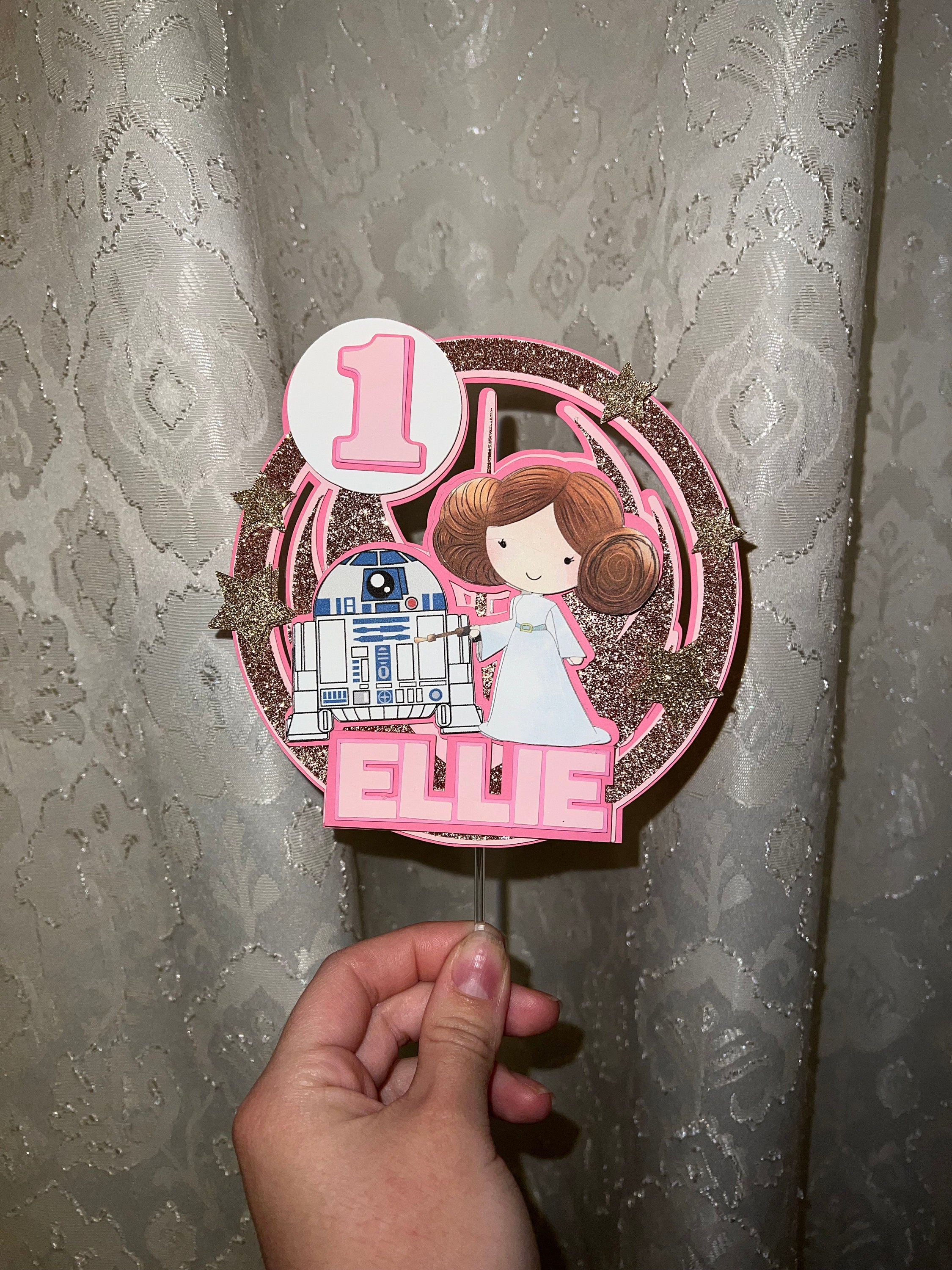 Custom Star Wars Layered Cake Topper, Stars Wars Cake Topper, Layered ...