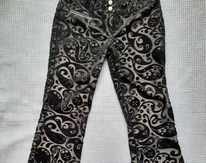 Lip Service - RARE Blacklist Sgt. Peppers Paisley Bootcut Pants - Etsy