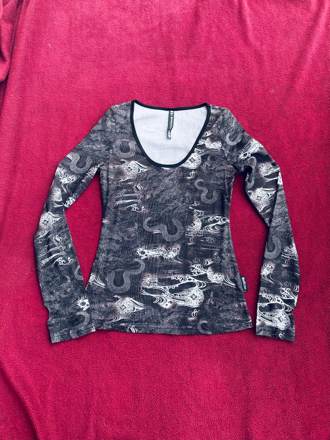 Ozz Croce JAPAN (ozz On) - RARE Dragon Mesh Top - Etsy