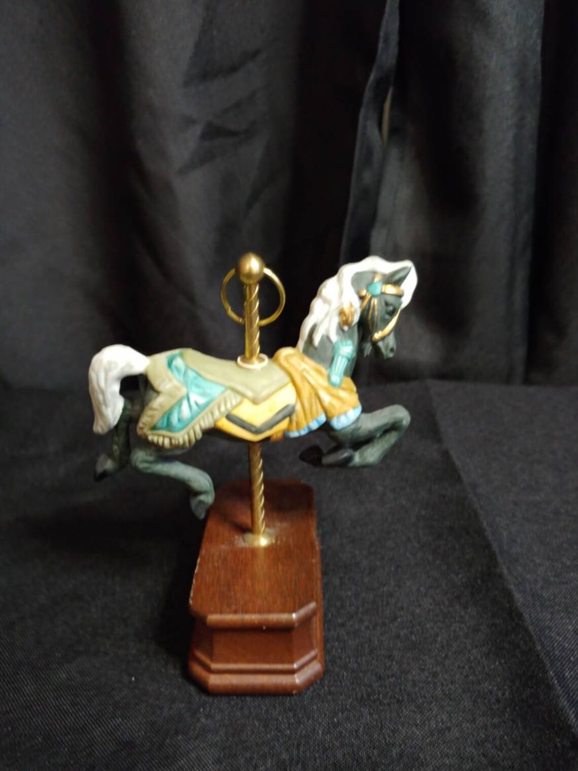 Vintage Simson Giftware Carousel Horse Figurine. | Etsy