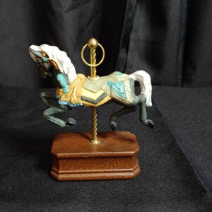 Vintage Simson Giftware Carousel Horse Figurine. - Etsy