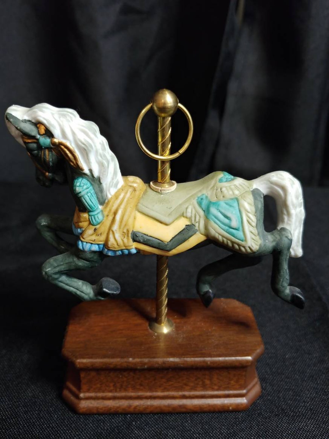 Vintage Simson Giftware Carousel Horse Figurine. - Etsy