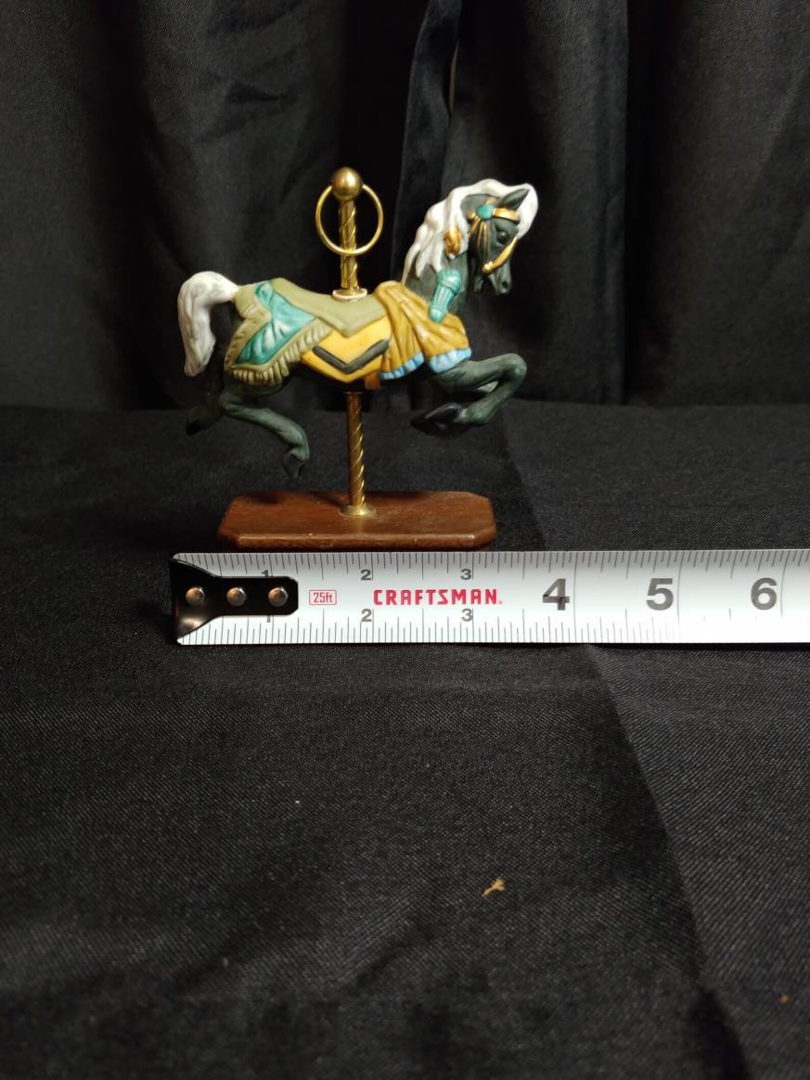 Vintage Simson Giftware Carousel Horse Figurine. | Etsy