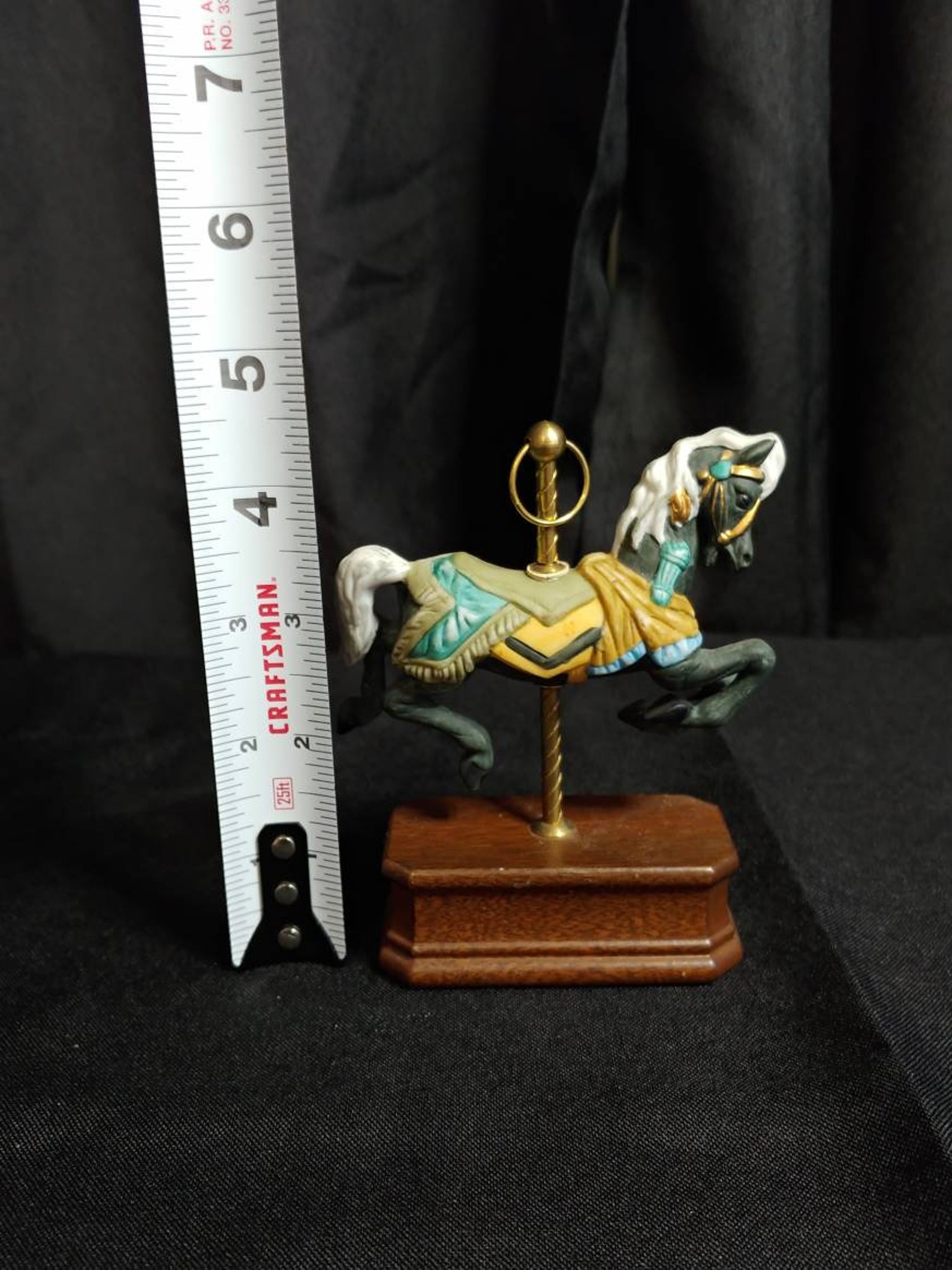 Vintage Simson Giftware Carousel Horse Figurine. - Etsy