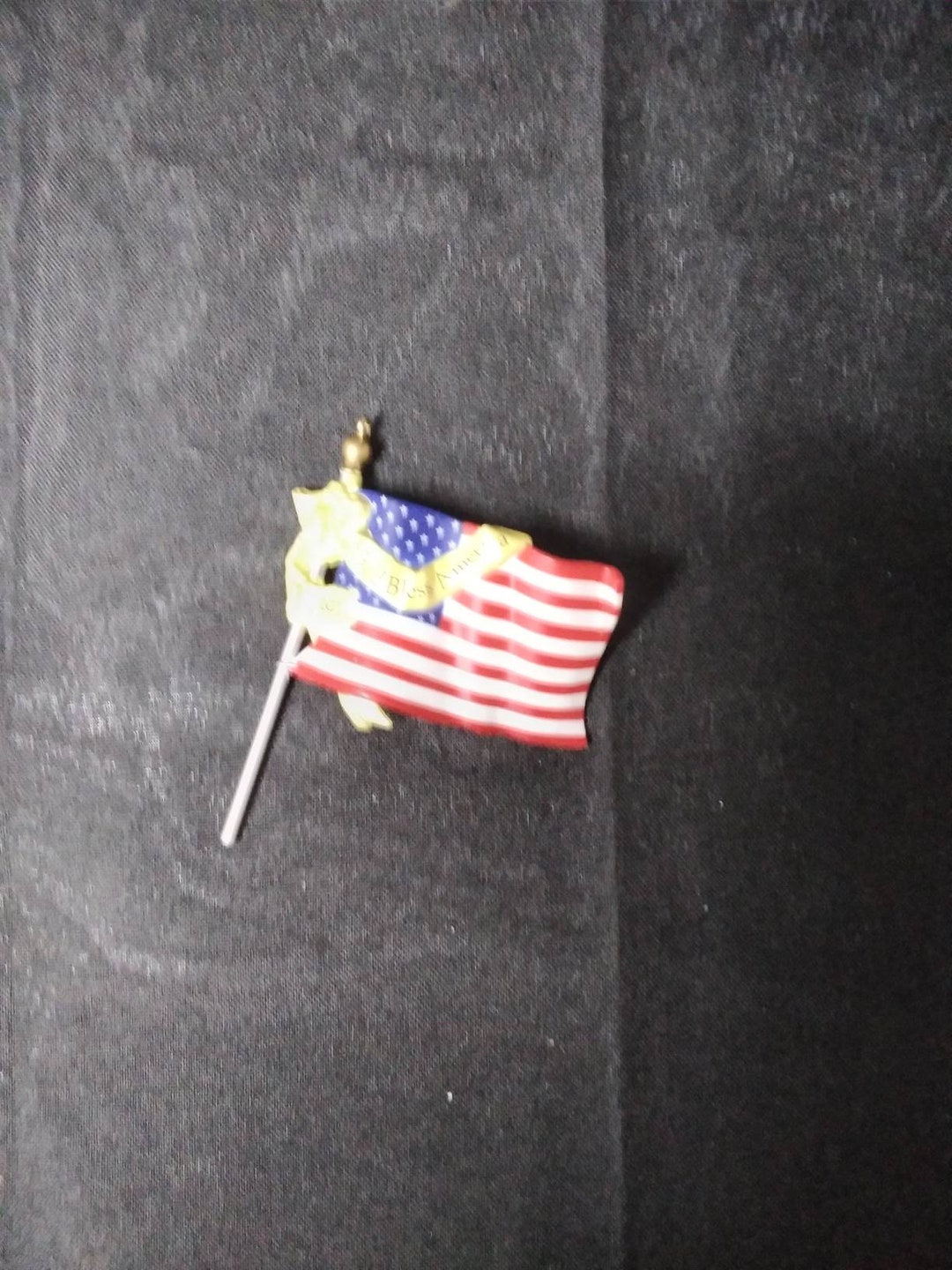 Fix-hallmark Keepsake Ornament-flag of Liberty 1991 - Etsy