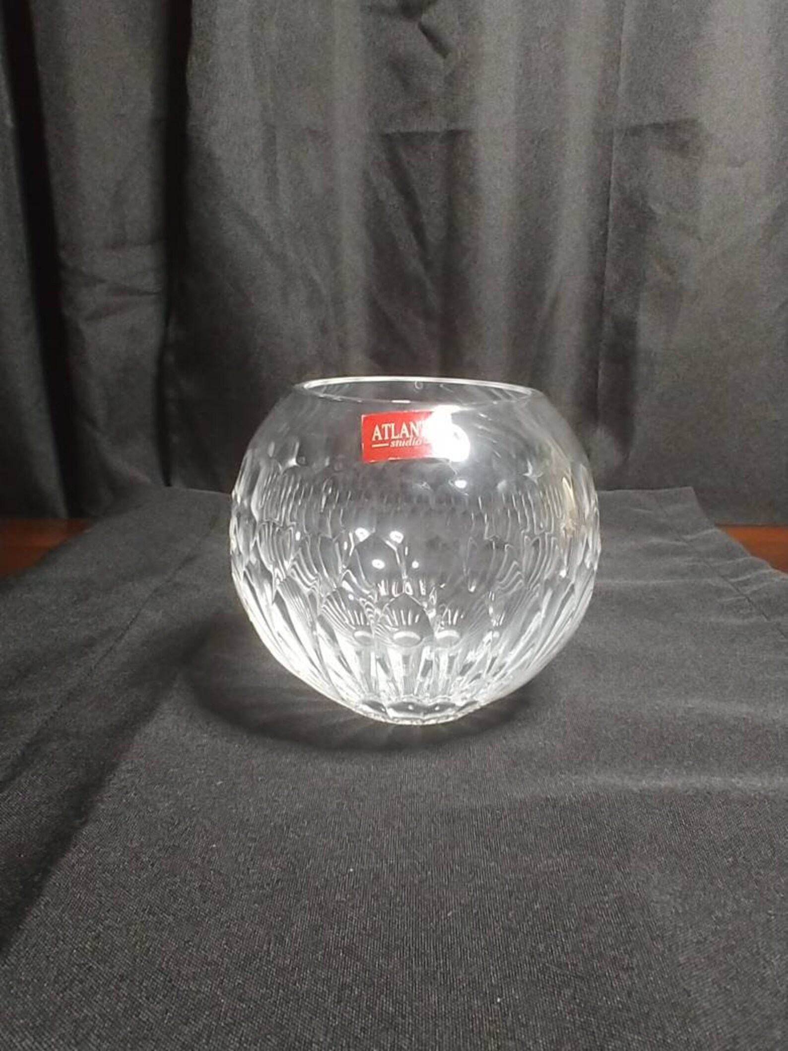 Cut Crystal Ball by Atlantis Studio, Made in Portugal - Etsy