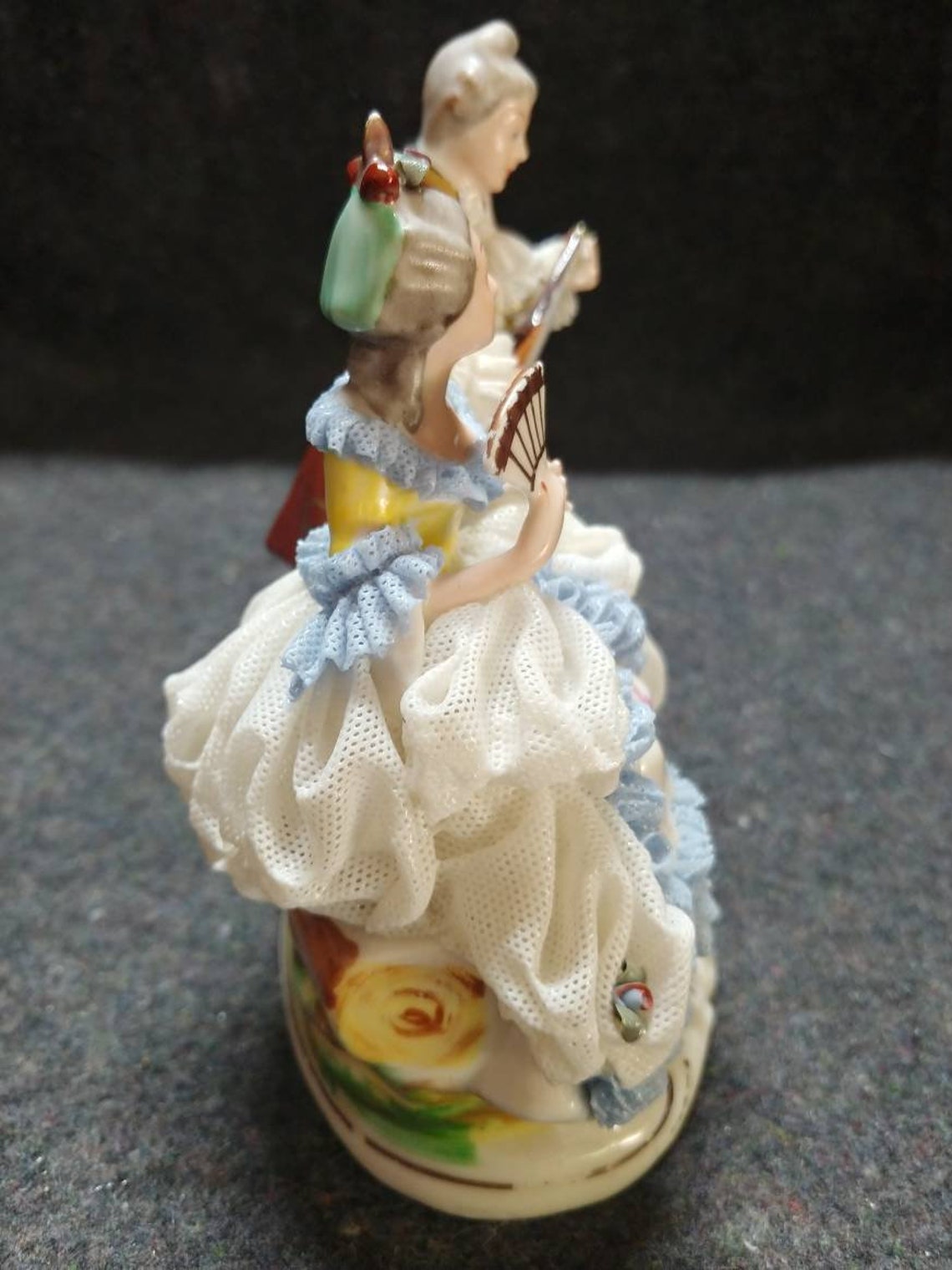 Dresden Meissen German Victorian Couple Figurine - Etsy