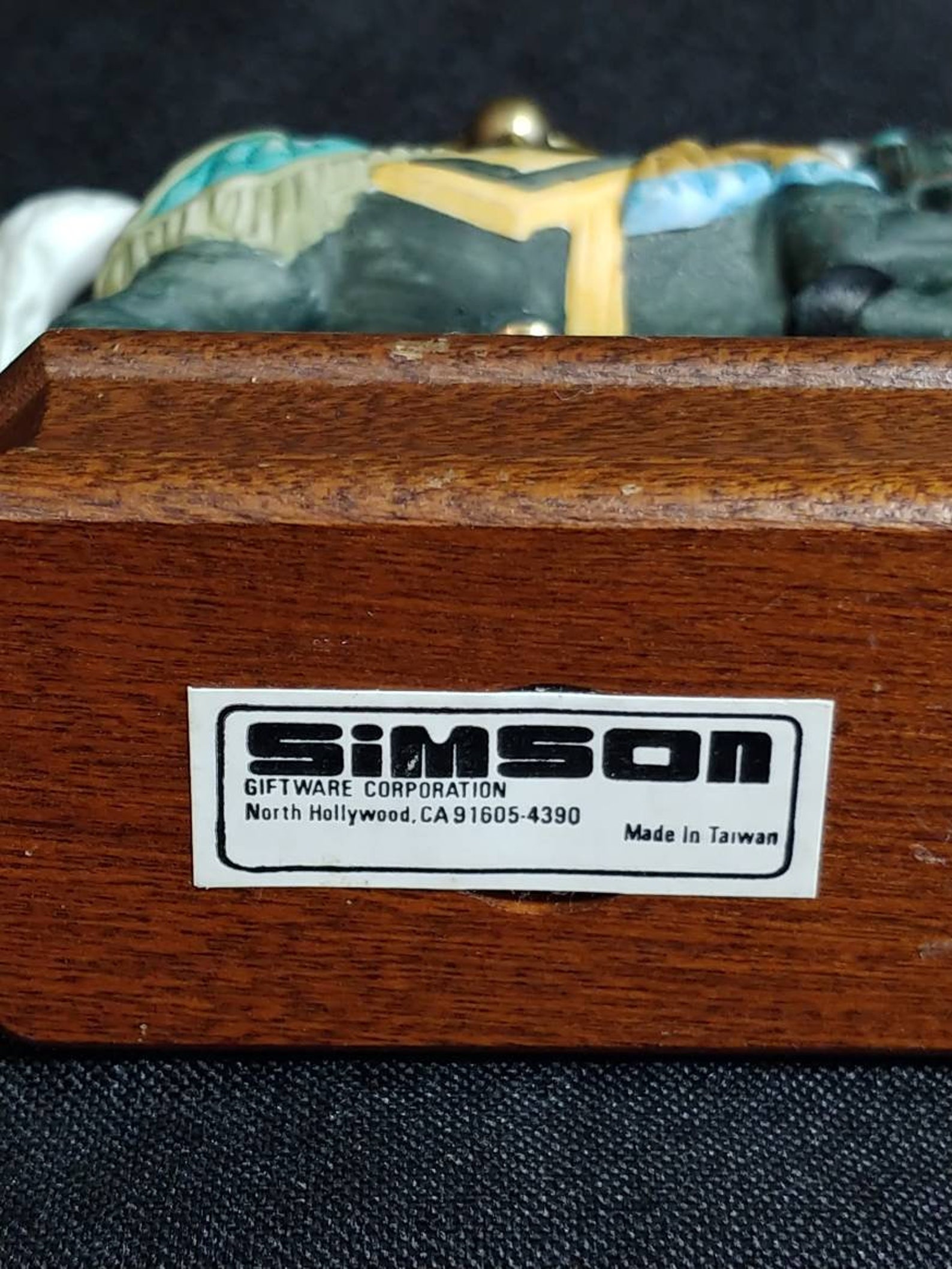 Vintage Simson Giftware Carousel Horse Figurine. - Etsy