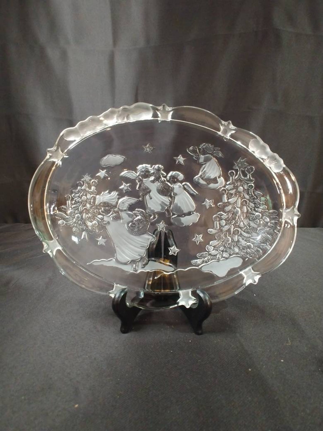 Fix-vintage - Mikasa - Angels & Christmas Trees Holiday Lights ...