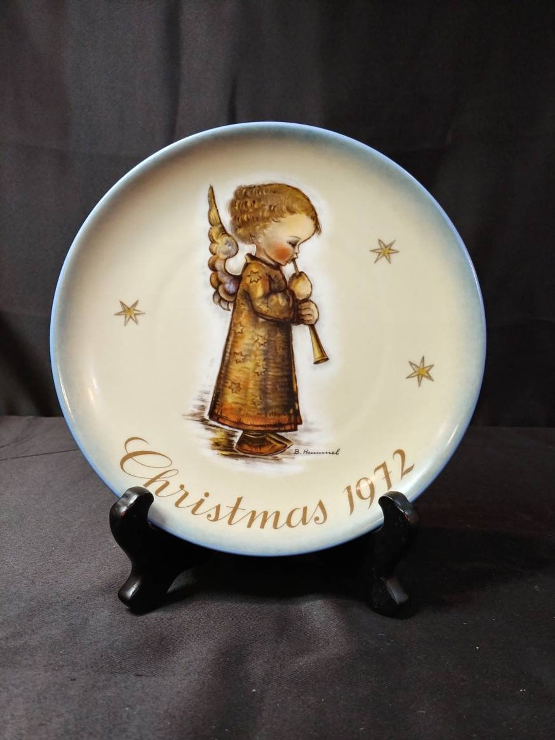 Fix-vintage M.J. Hummel - Angel With Flute - No Box Hummel Christmas ...