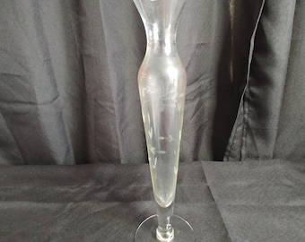 Vintage Princess House Bud Vase, Heritage, Etched Glass Flower Vase ...