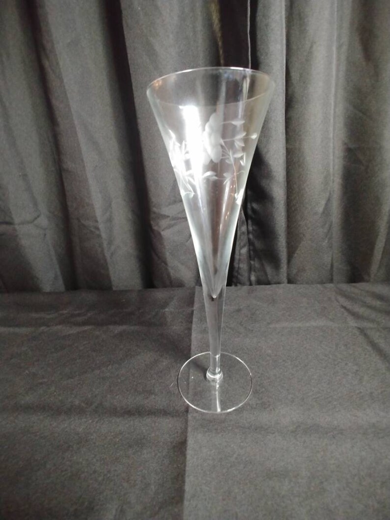 Fluted Champagne Glasses Heritage by Princess House - Etsy