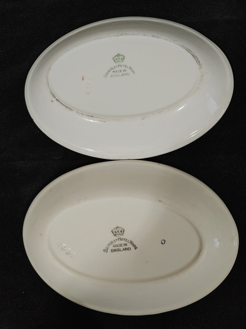 Oval Plates, Set of 2, by Grindley Hotel Ware Made in England - Etsy